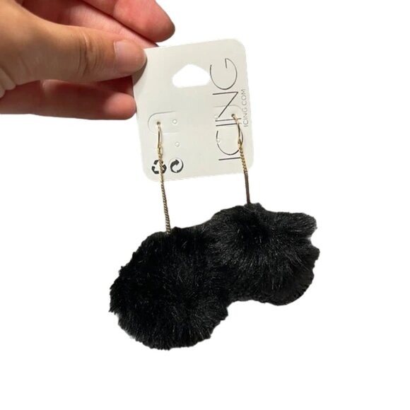 Icing | Jewelry | Icing Pom Pom Drop Earrings | Poshmark